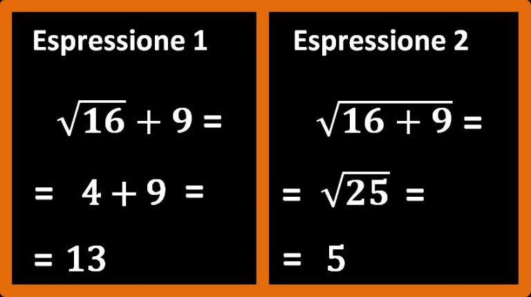 Espressioni con le radici quadrate - Matematica Facile