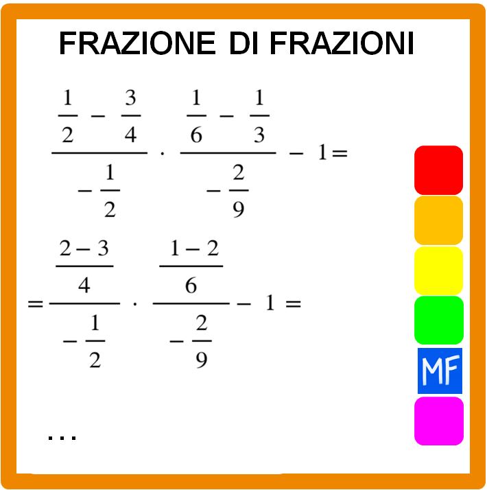 Esempio svolto di frazione tra frazioni - Matematica Facile