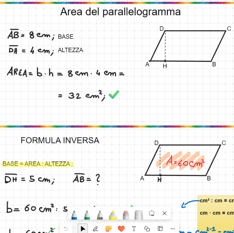 Formule dirette e inverse di geometria piana - Matematica Facile
