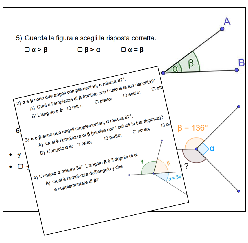 Verifica sugli angoli - Matematica Facile